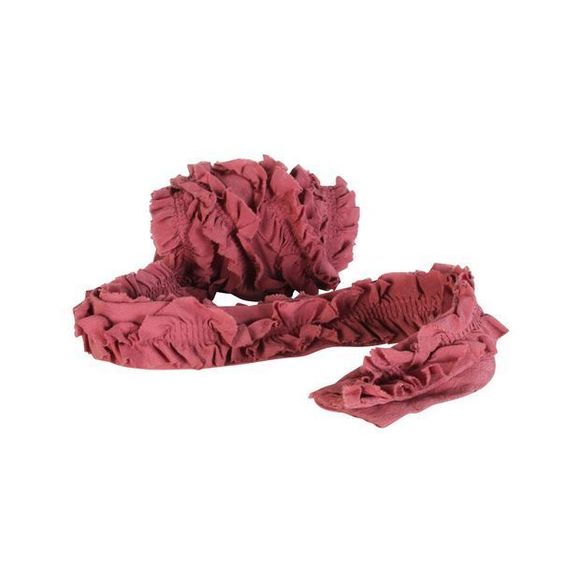 Burberry | Accessories | Burberry Pink Ruffle Belt | Poshmark